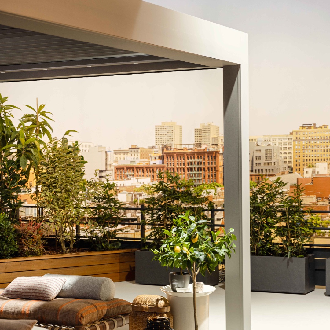 Pergola med skydetag – Biopergola