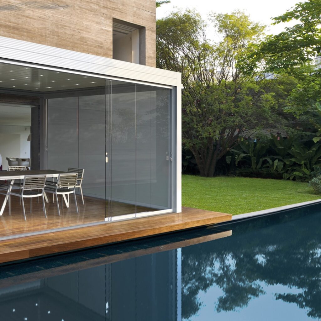 Pergola med skydetag – Biopergola